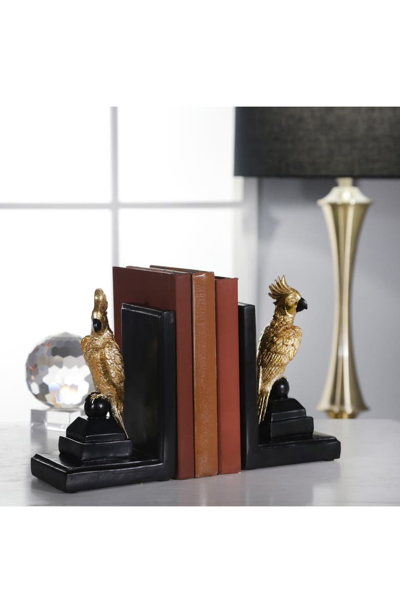 SAGEBROOK HOME Gold 8" Cockatiel Bookends - Set of 2 | Nordstromrack