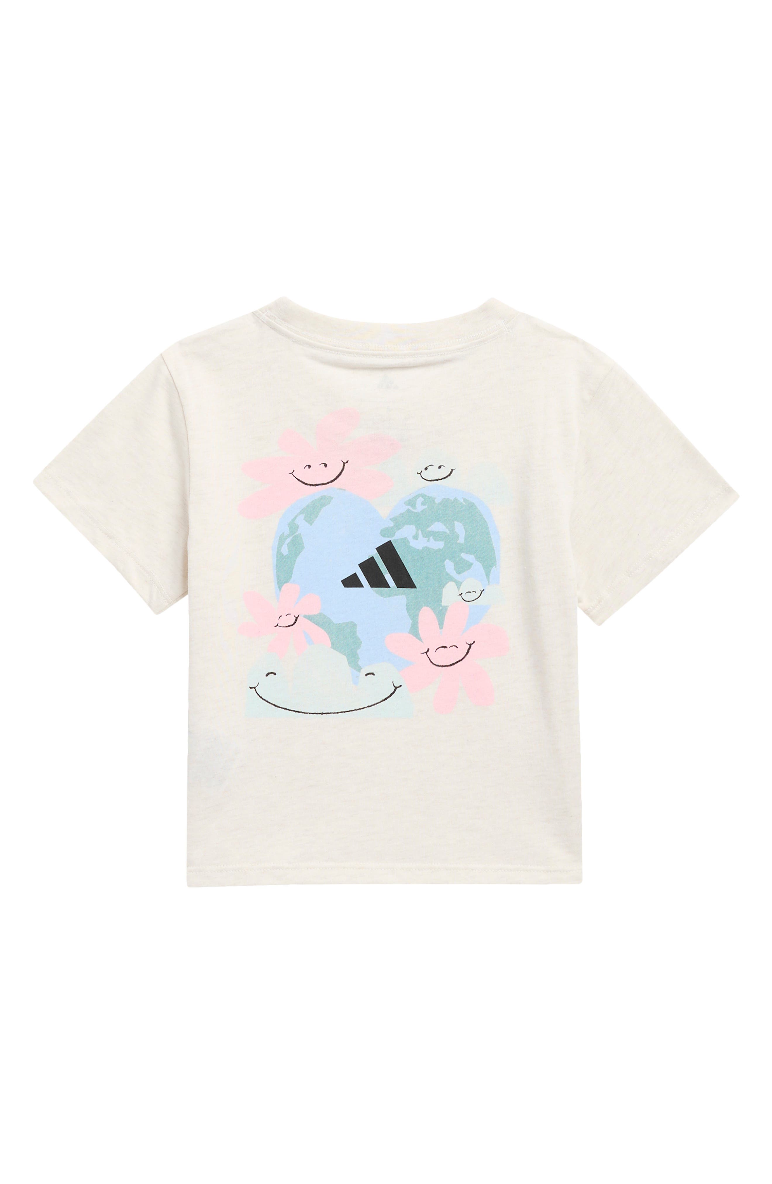 adidas Kids' Happy Planet Jersey Graphic T-Shirt | Nordstromrack