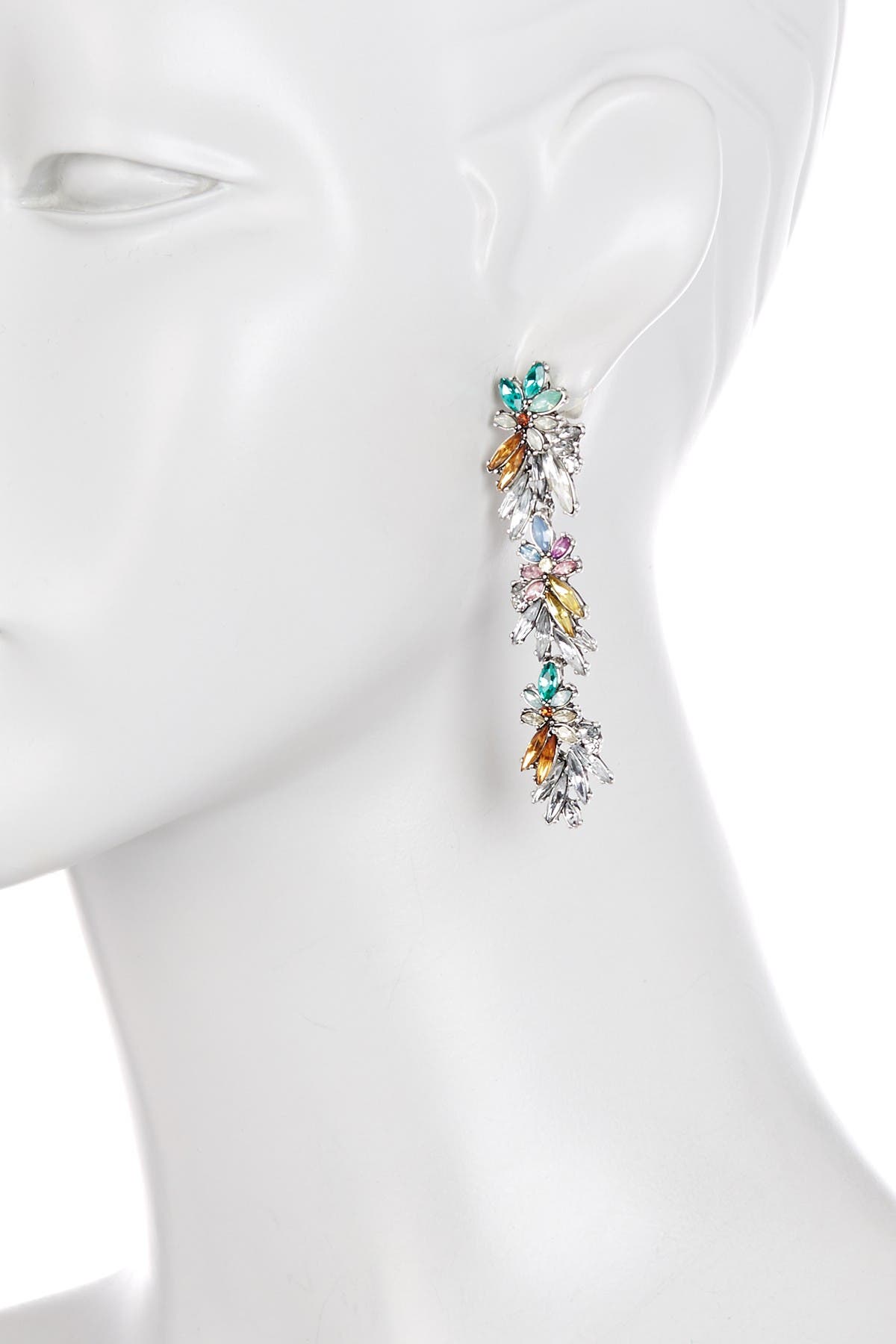 EYE CANDY LOS ANGELES Cascading Color Dangle Earrings | Nordstromrack
