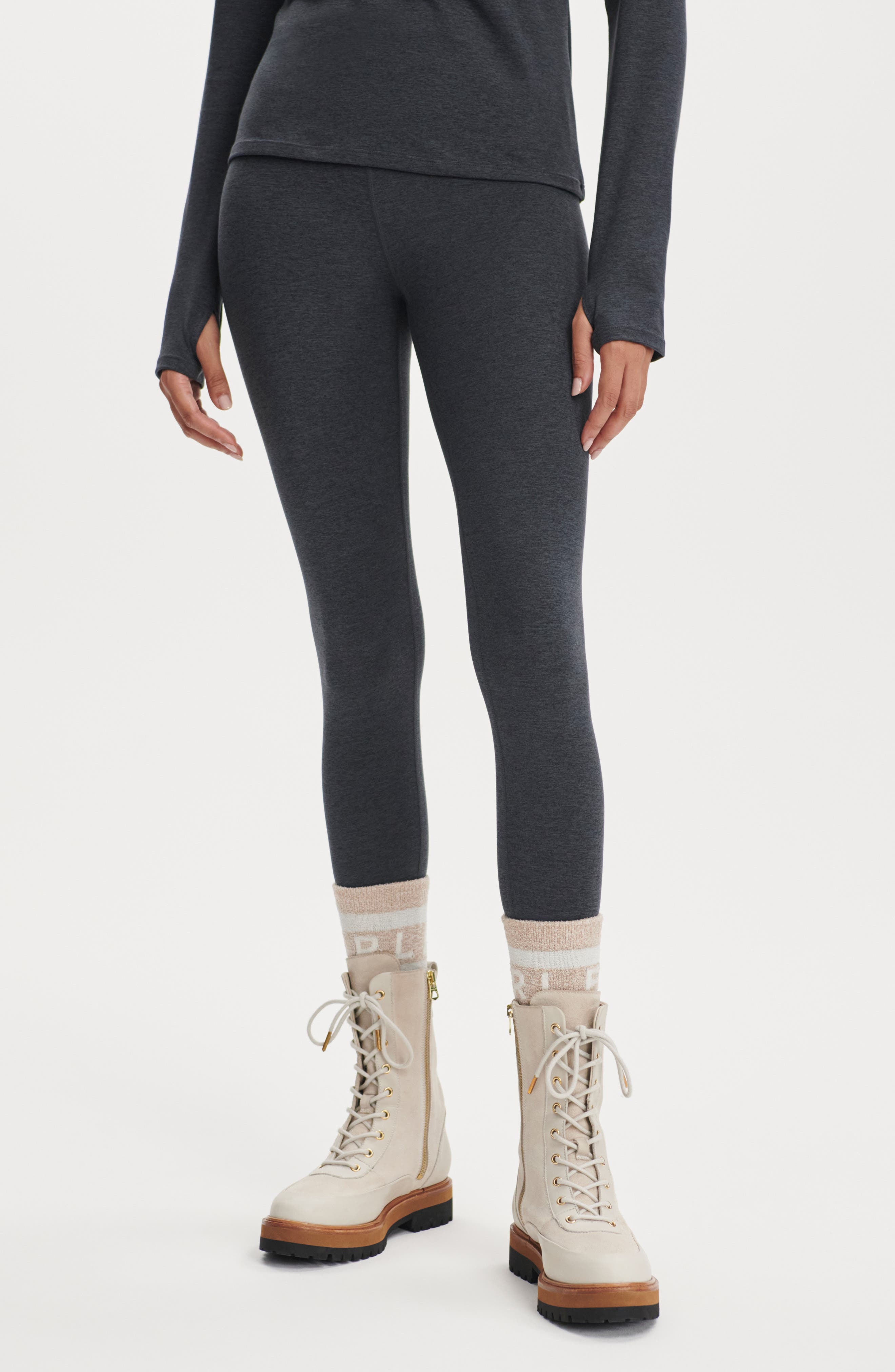 Varley Always Warm Super High Waist Base Layer Stirrup Leggings | Nordstrom