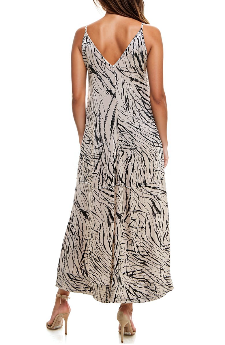 Socialite Contrast Stitch Trapeze Dress | Nordstromrack