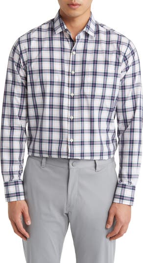 Peter Millar Randall Plaid Performance Poplin Shirt | Nordstromrack