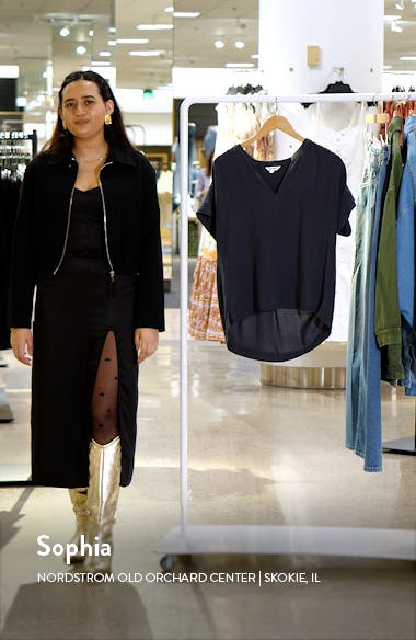 Splendid Wynne Crepe Blouse | Nordstromrack