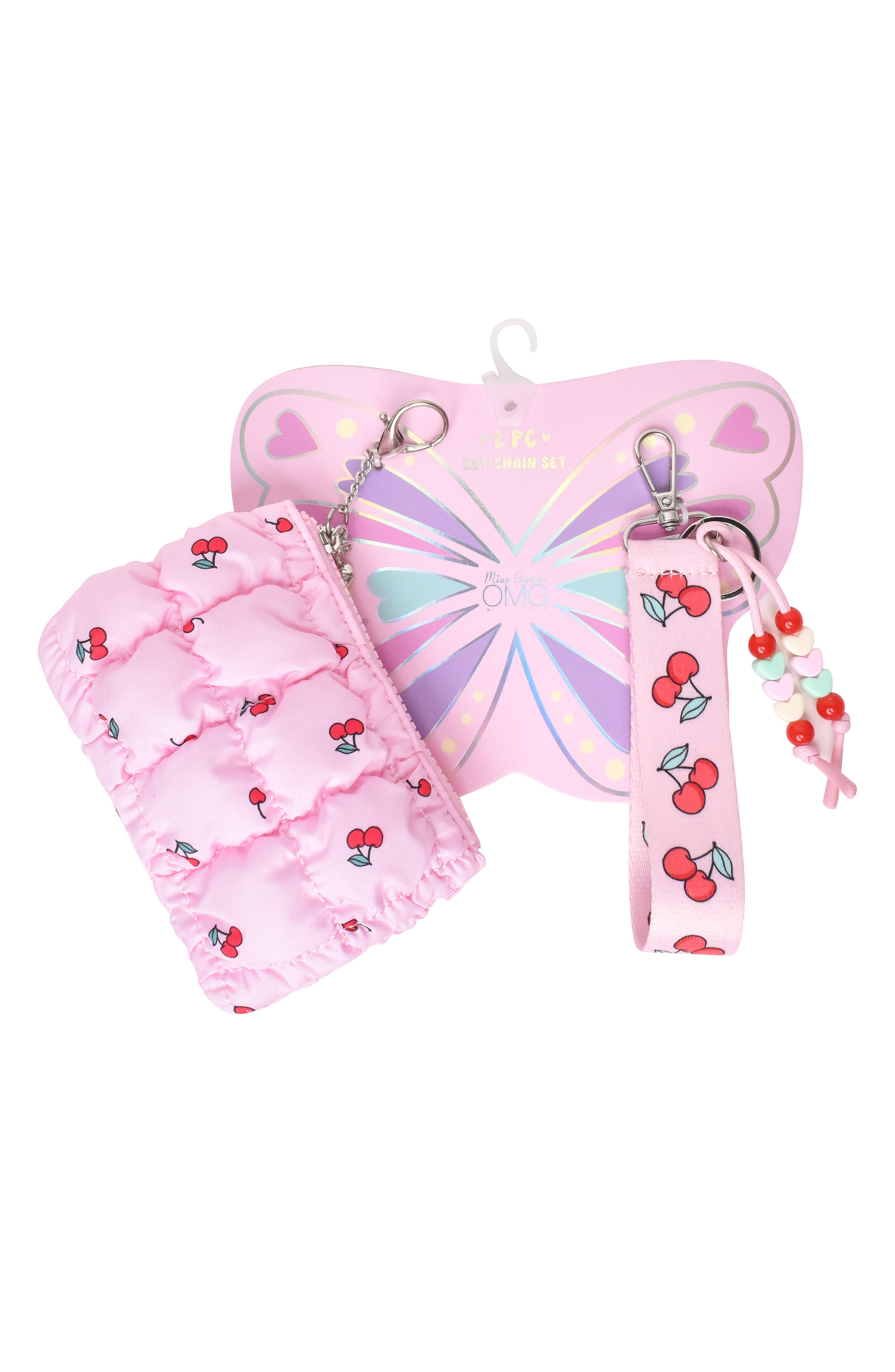 OMG Accessories Kids' 2-Piece Keychain Set | Nordstrom