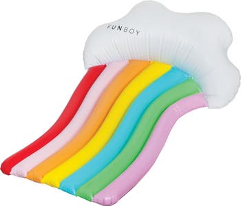 FUNBOY Rainbow Cloud Lounger Pool Float | Nordstrom