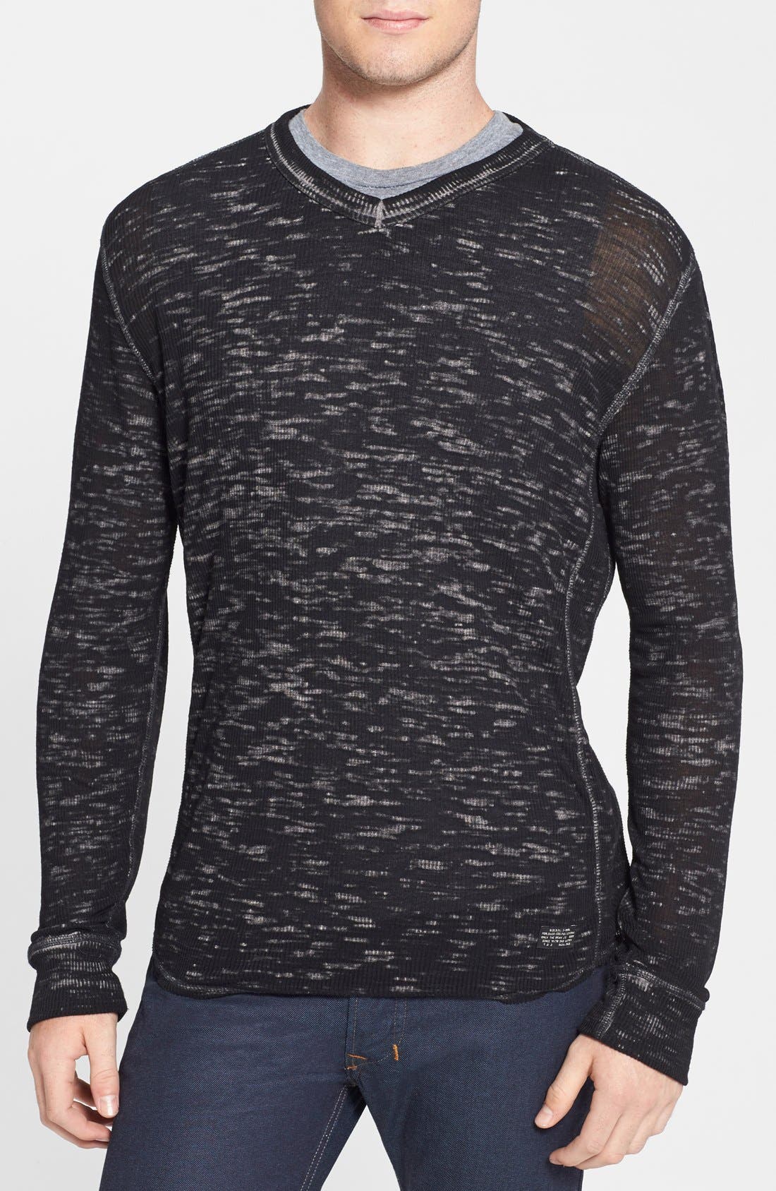 DIESEL® 'T-Sideva' Long Sleeve V-Neck T-Shirt | Nordstrom