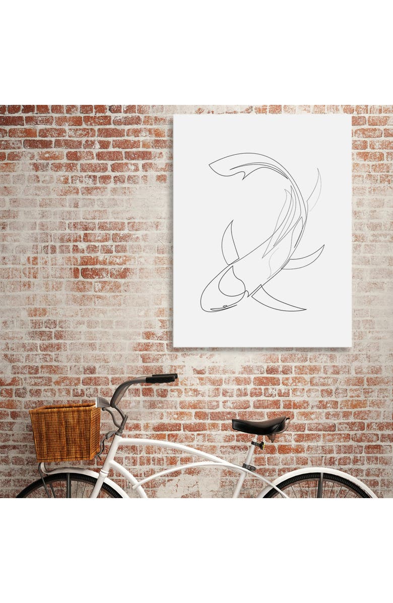 CURIOOS Koi One Line Fish Art | Nordstromrack