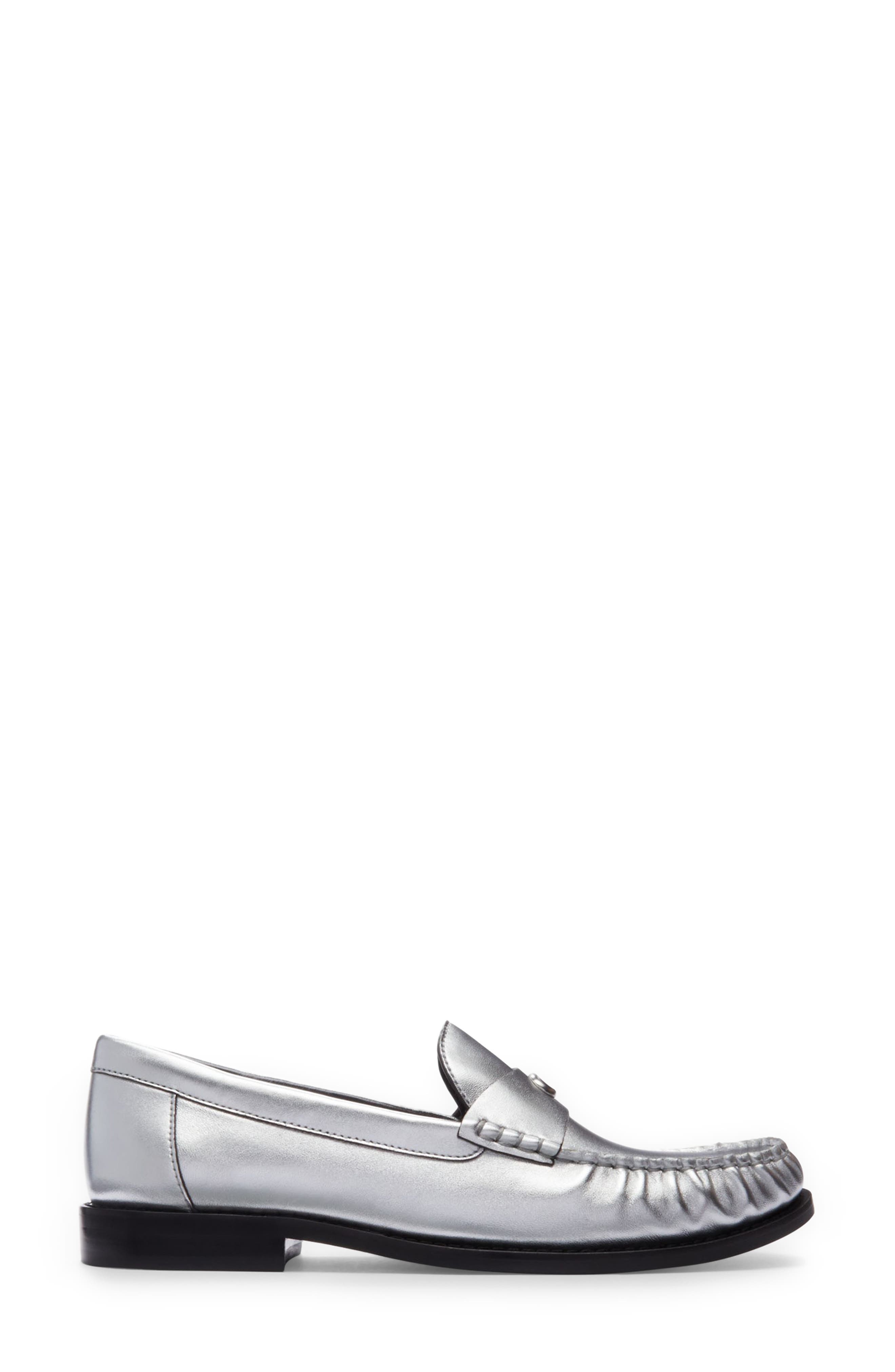 COACH Jolene Metallic Loafer (Women) | Nordstrom