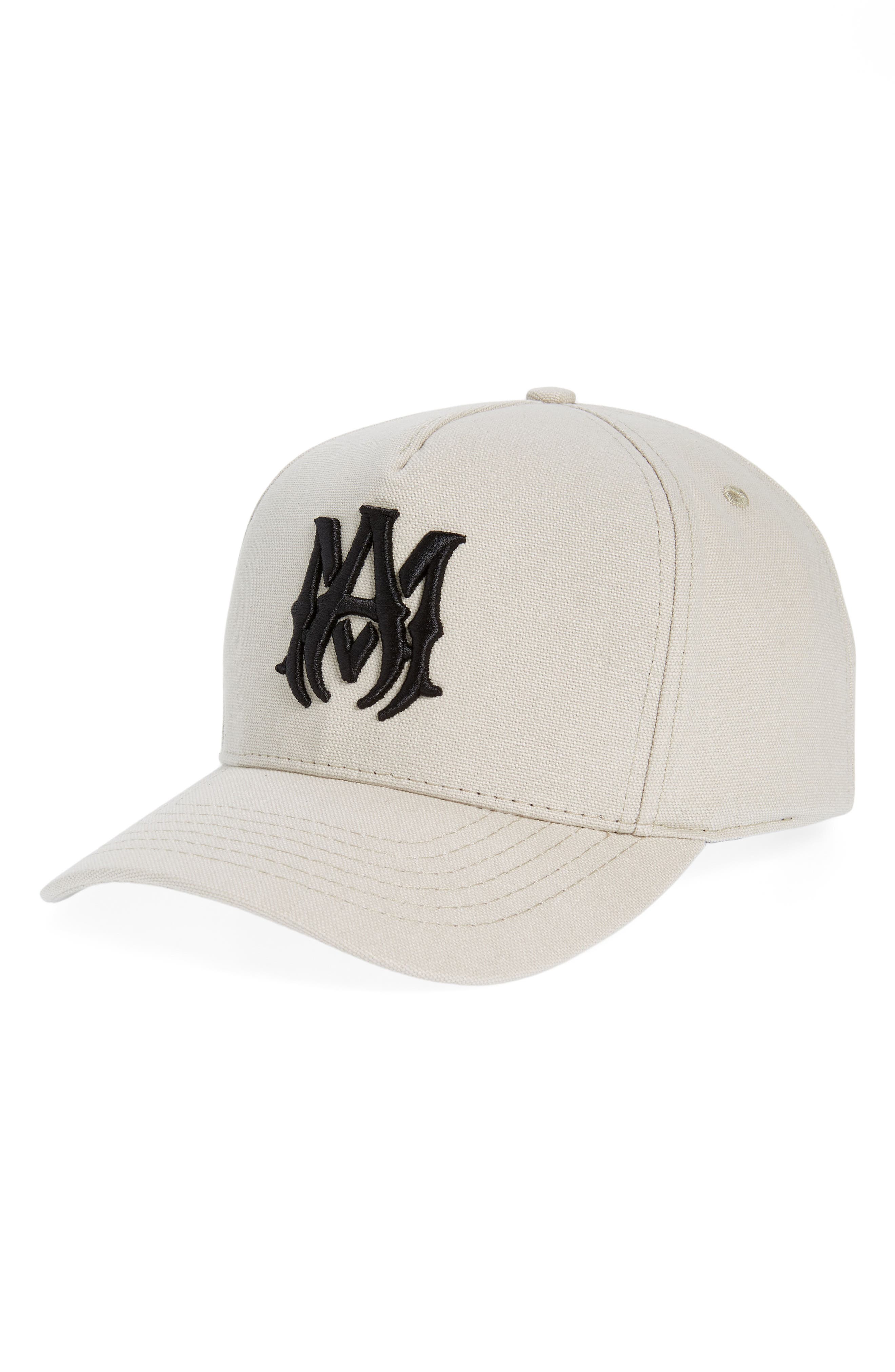 AMIRI MA Logo Embroidered Snapback Baseball Cap | Nordstromrack