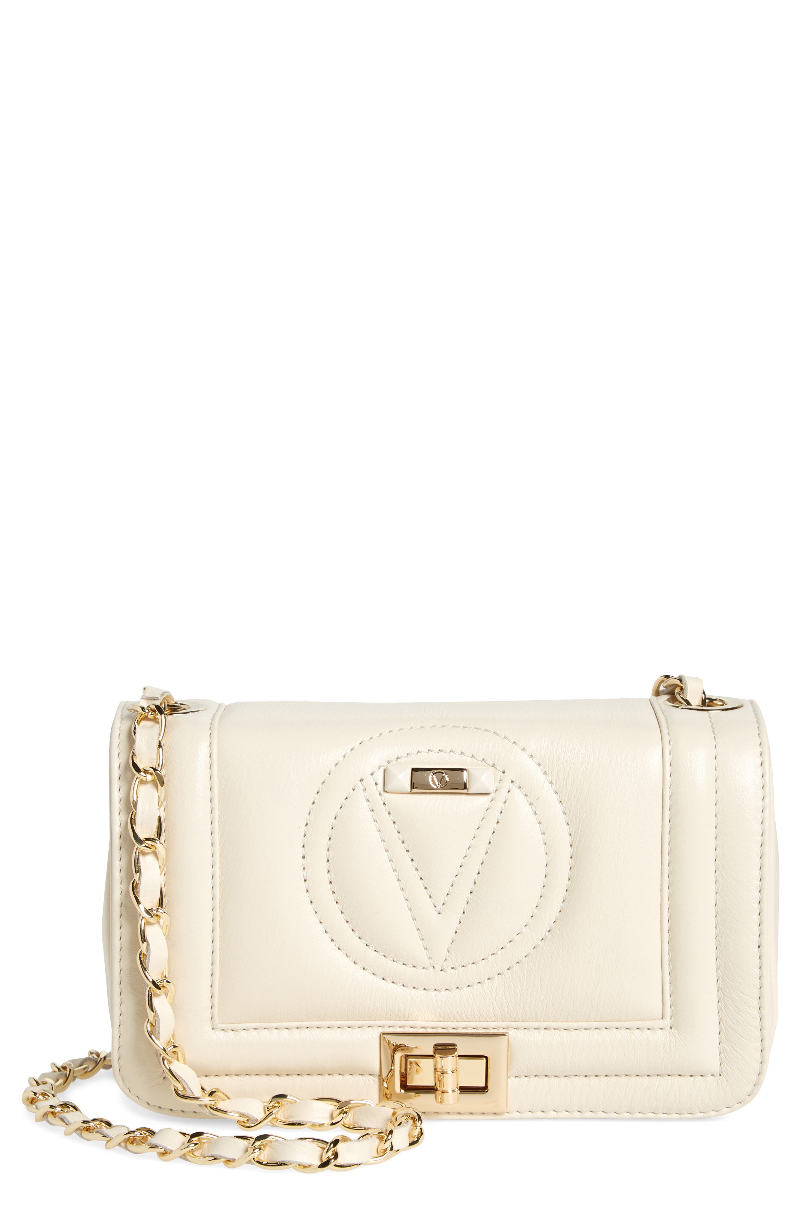 VALENTINO BY MARIO VALENTINO Beatriz Signature Leather Crossbody Bag ...