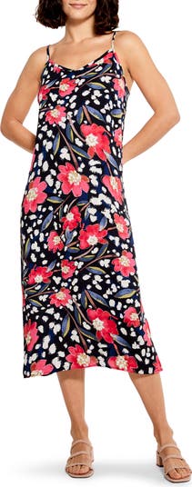 NIC+ZOE Flower Burst Floral Slipdress | Nordstrom