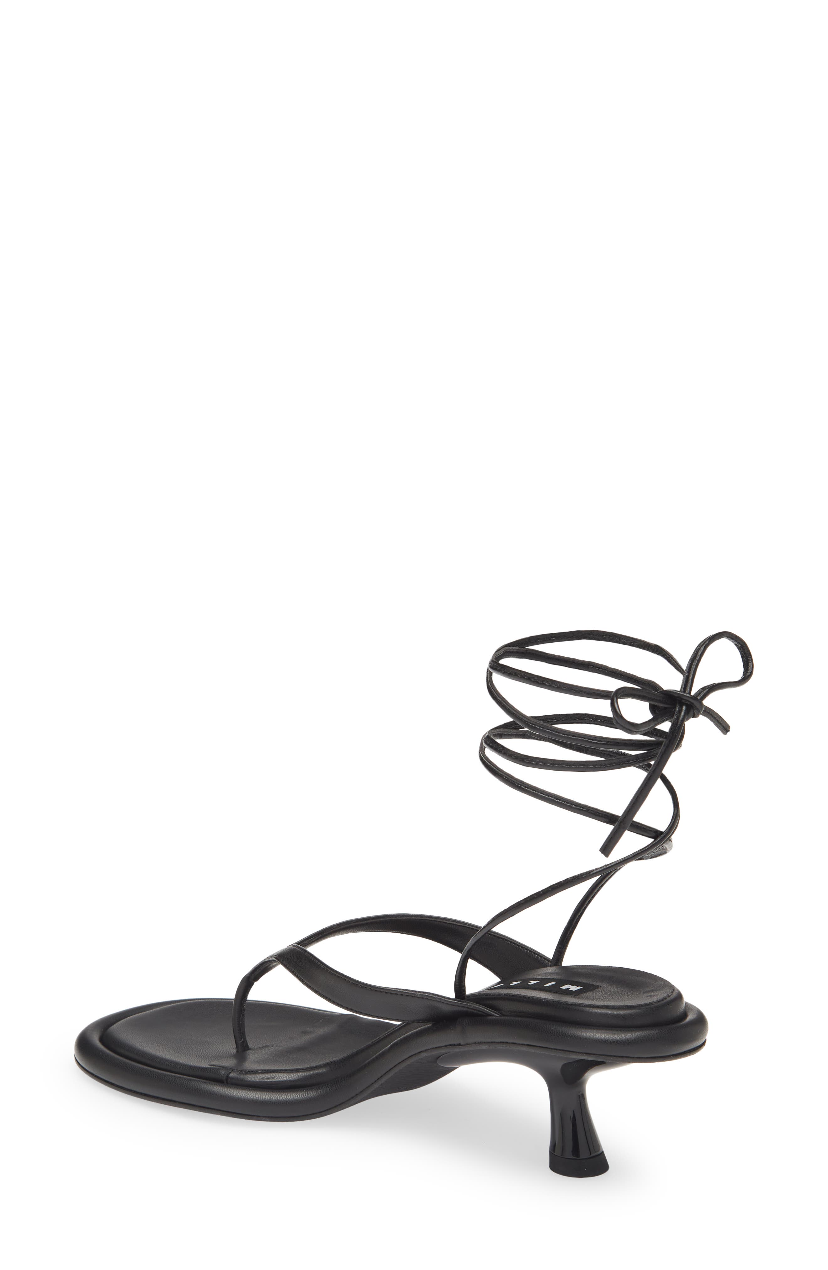 Simon Miller Faux Leather Ankle Strap Sandal (Women) | Nordstrom