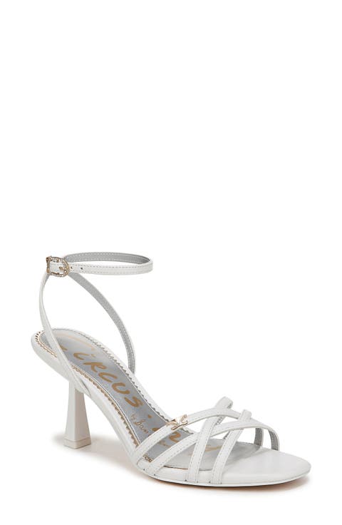 Women's White Strappy Sandals & Heels | Nordstrom