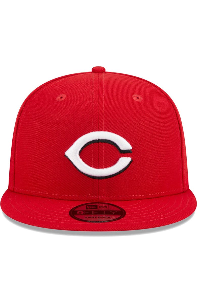 New Era Men's New Era Red Cincinnati Reds 1990 World Series Side Patch ...