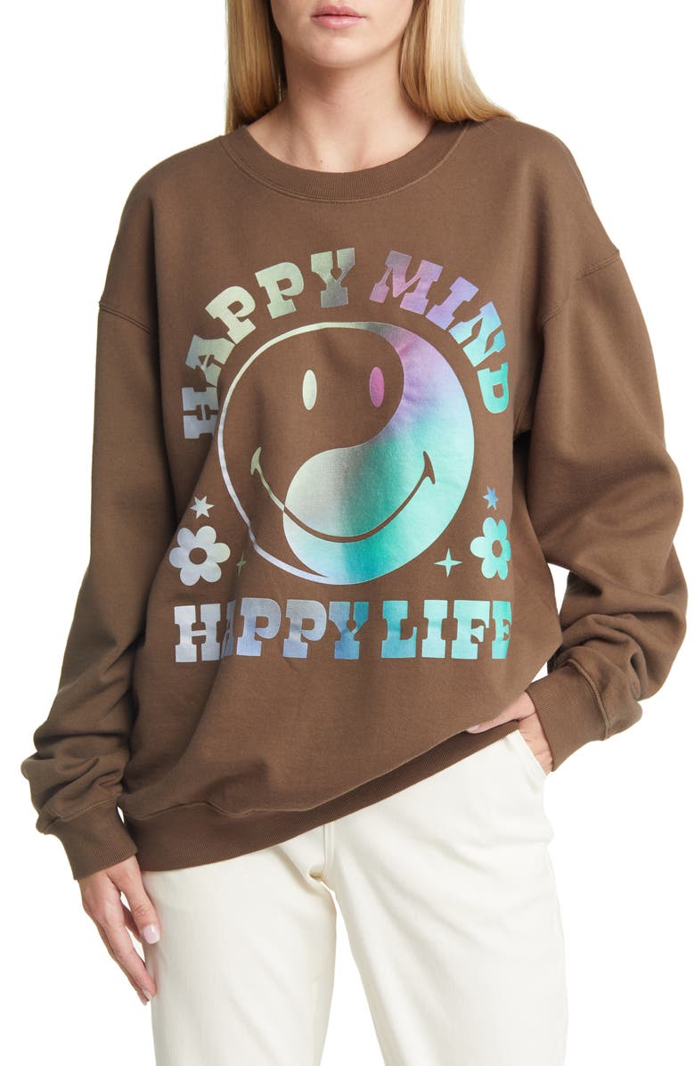 Desert Dreamer Women's Happy Graphic Sweatshirt | Nordstromrack
