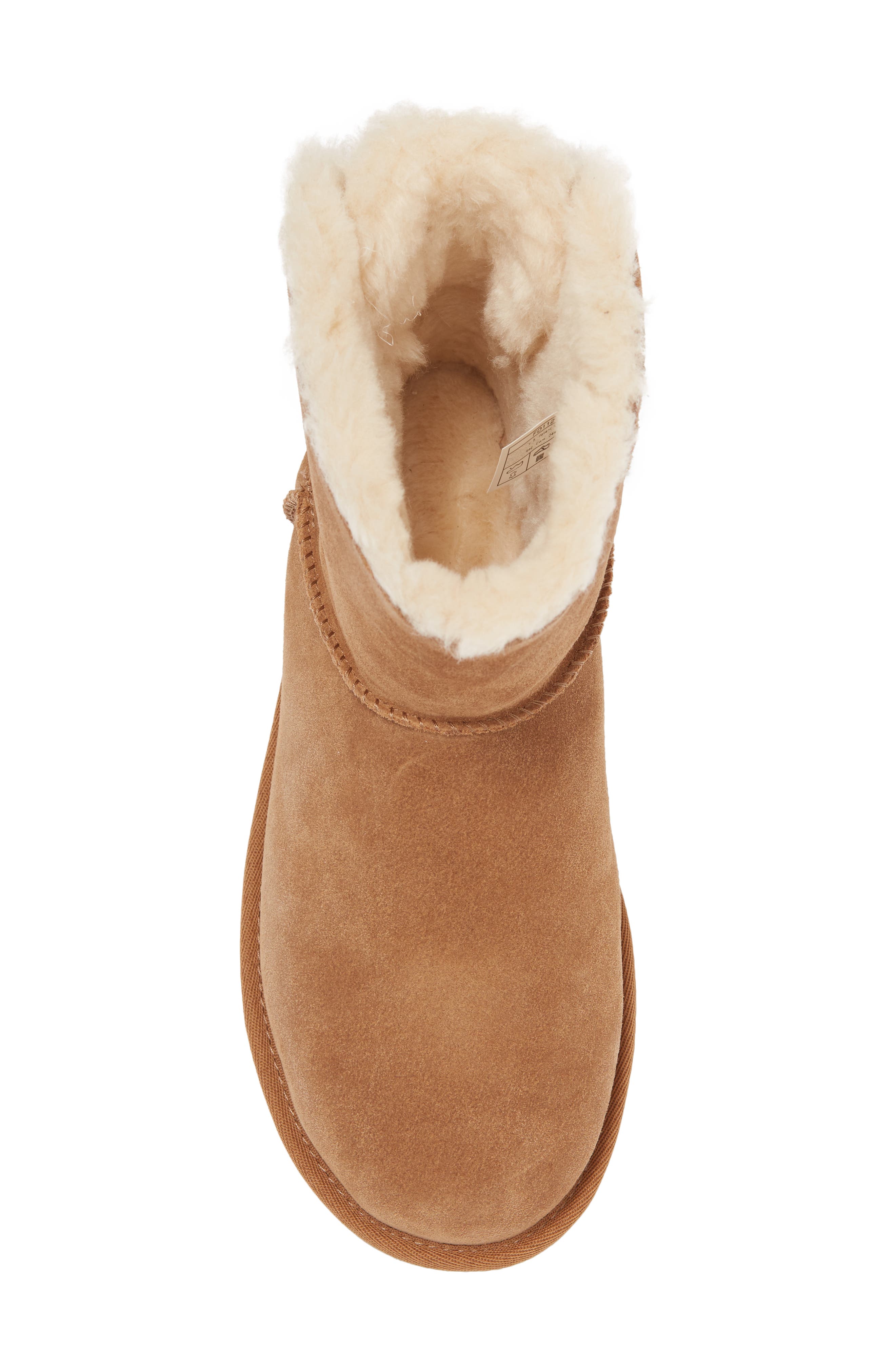 UGG® Mini Bailey Bow II Faux Shearling Bootie (Women) | Nordstromrack