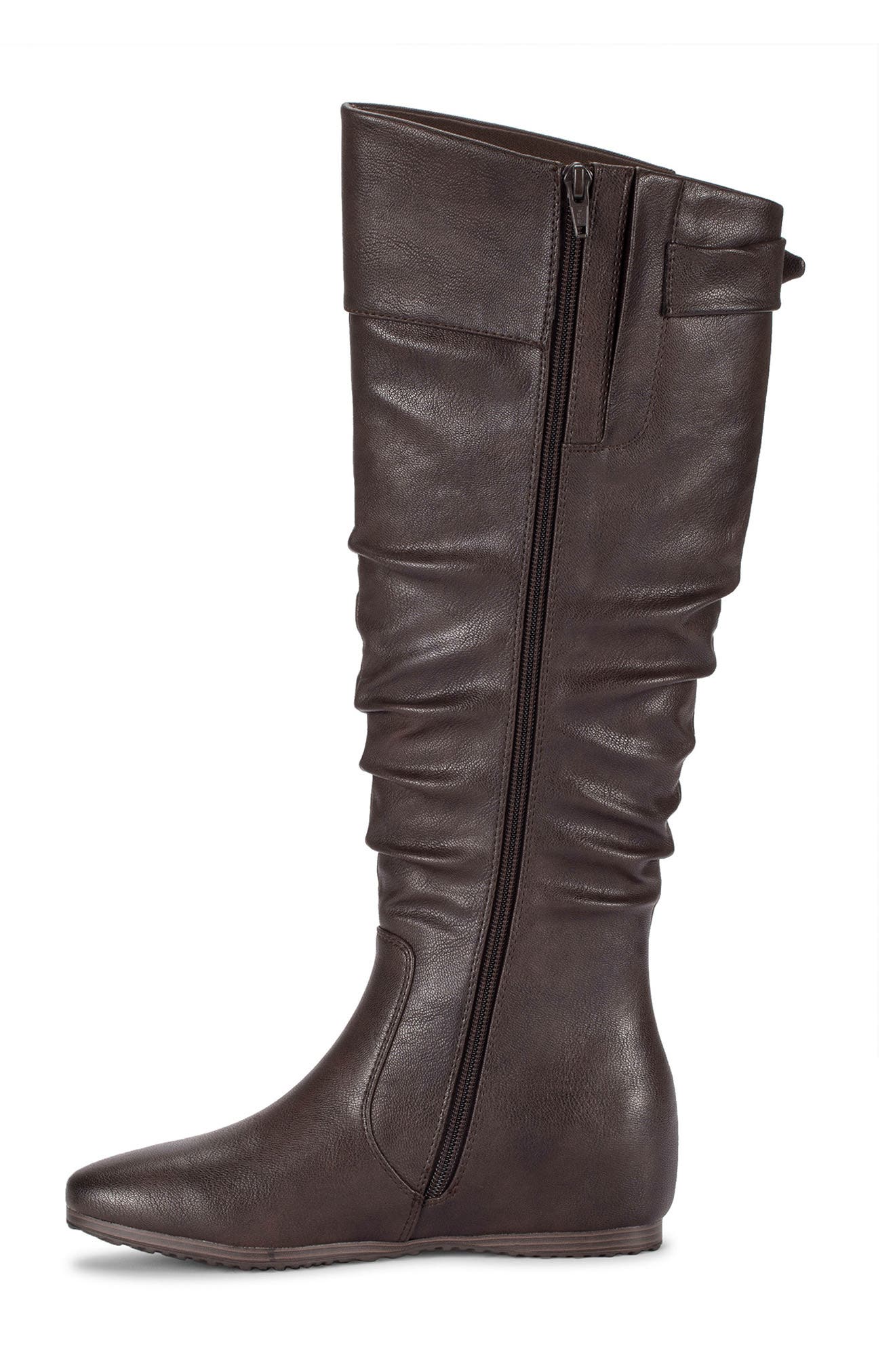BARETRAPS Sable Tall Shaft Wedge Boot - Wide Calf | Nordstromrack