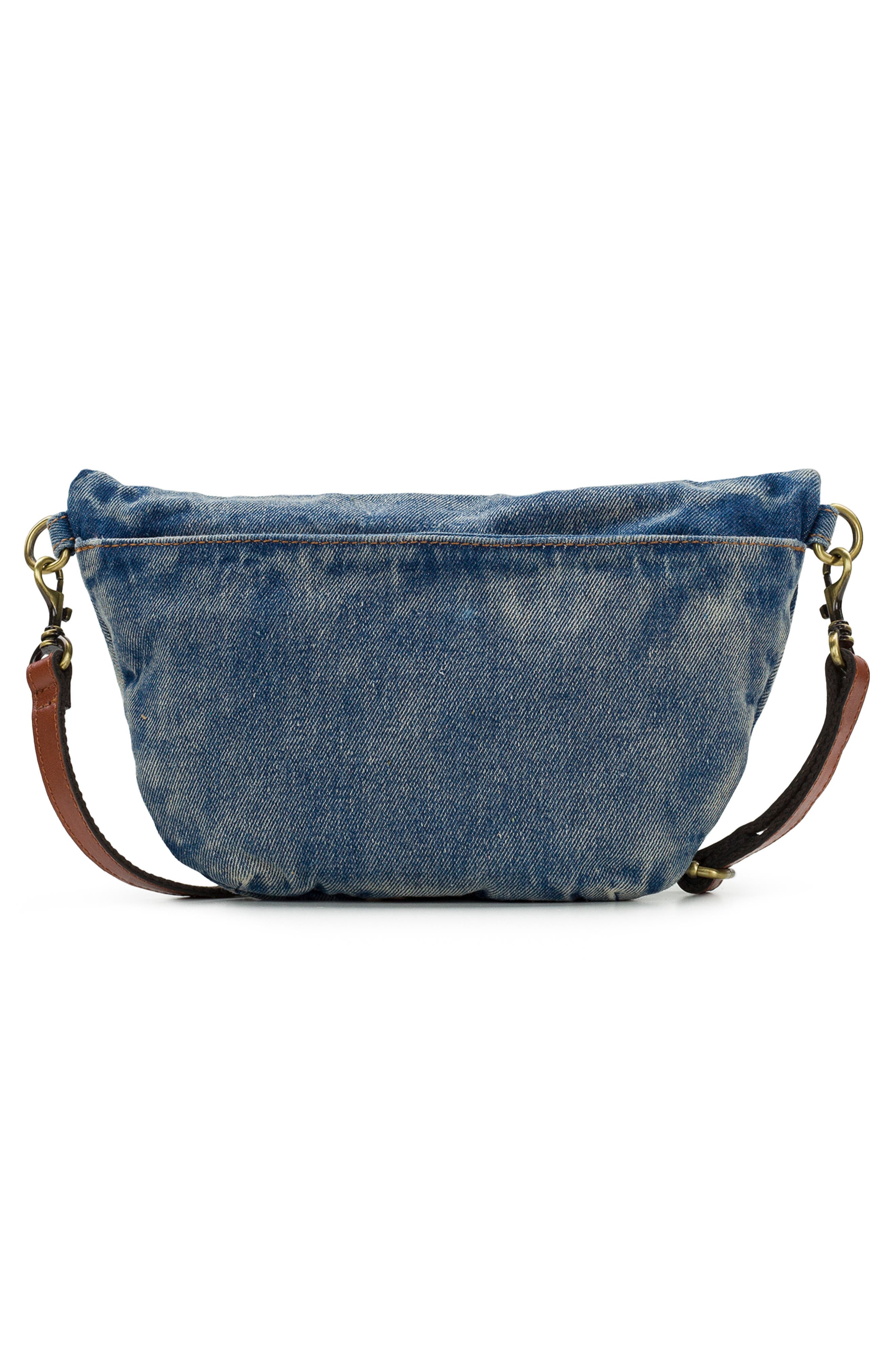 Patricia Nash Tinchi Denim Patchwork Belt Bag | Nordstromrack