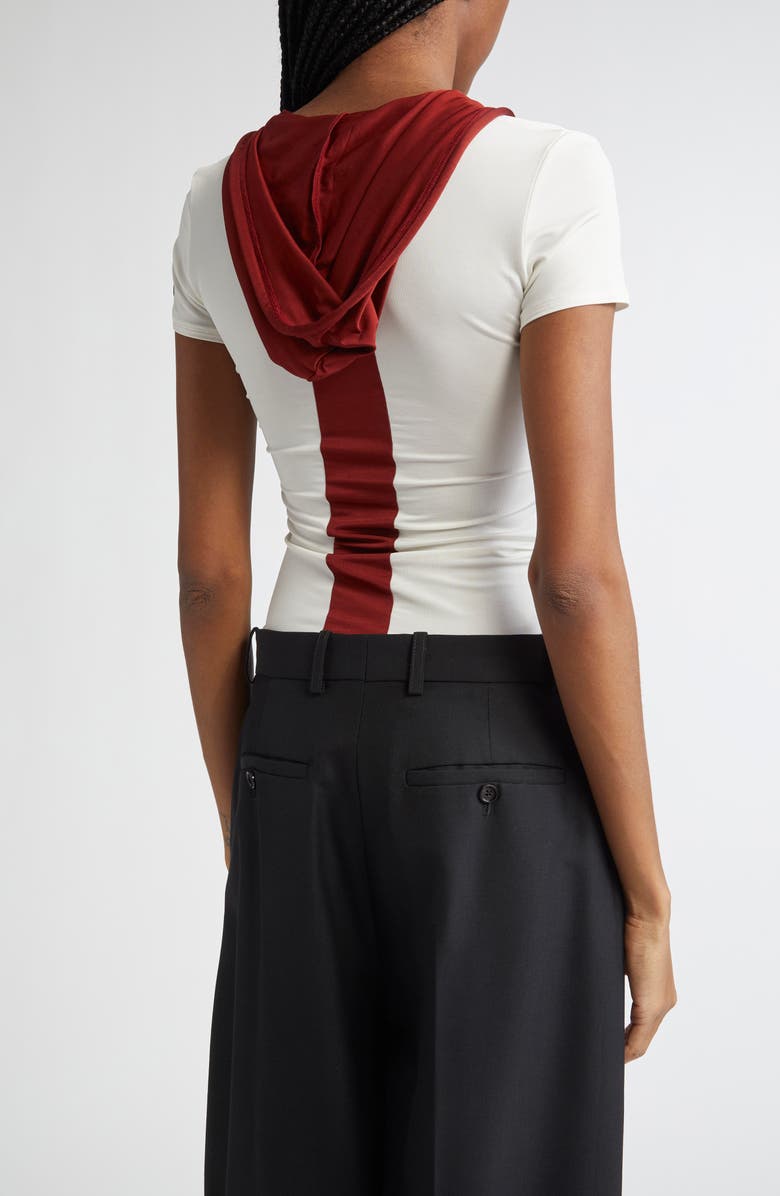 Jean Paul Gaultier Quarter Zip Baby Tee Hoodie | Nordstromrack
