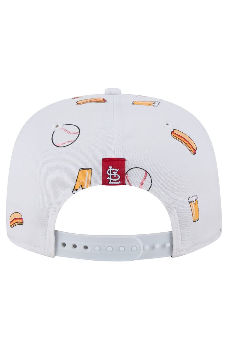 New Era Men's New Era White St. Louis Cardinals Team Cheer Rope ...