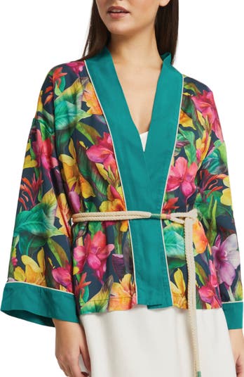INEJ Botanica Lounge Wrap | Nordstrom