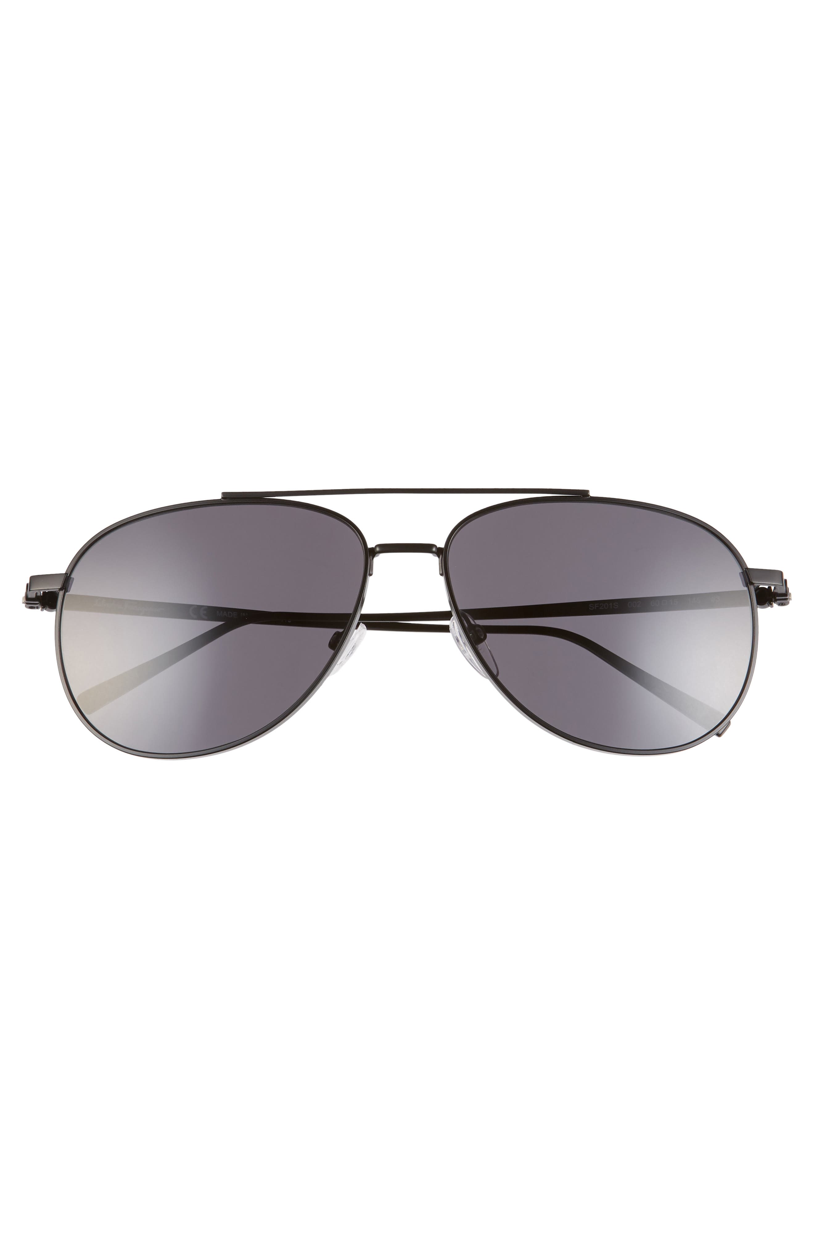 FERRAGAMO Salvatore Ferragamo Capsule 60mm Aviator Sunglasses ...