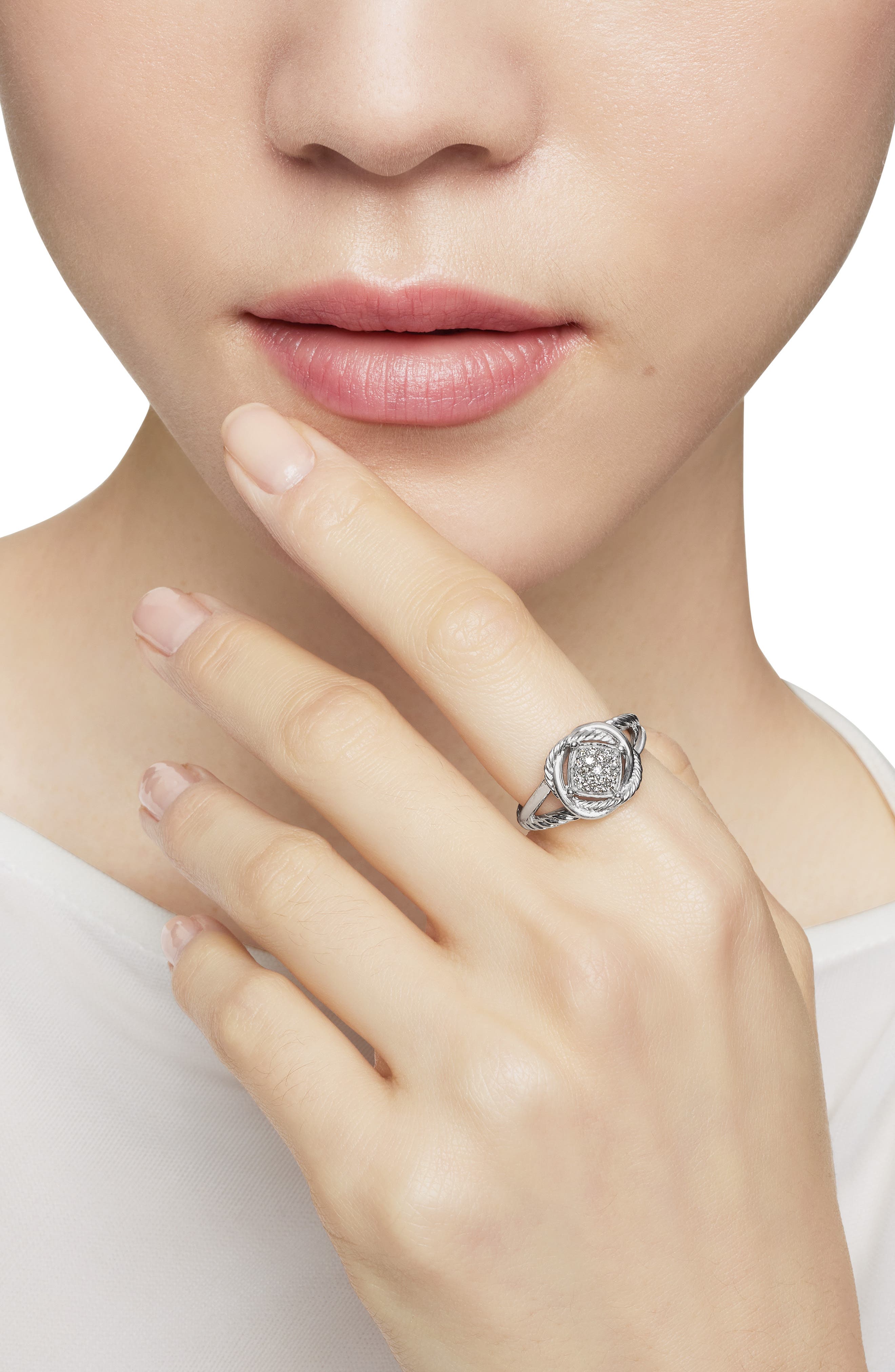 David Yurman Infinity Ring with Diamonds | Nordstrom