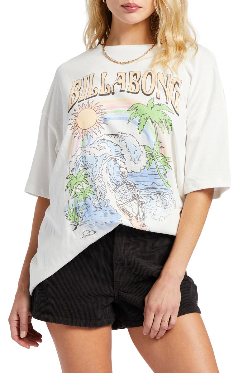 Billabong x Sun Chasers Over the Rainbow Cotton Graphic T-Shirt ...