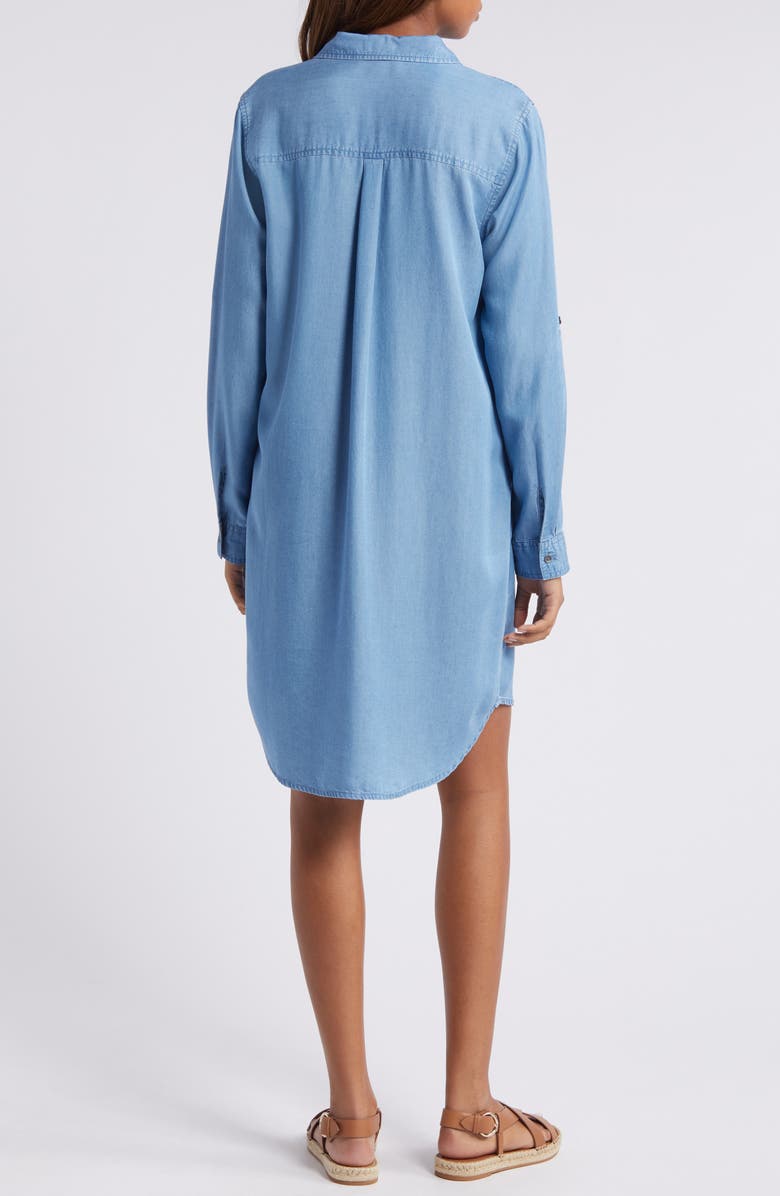 beachlunchlounge Emelia Long Sleeve Shift Dress | Nordstromrack