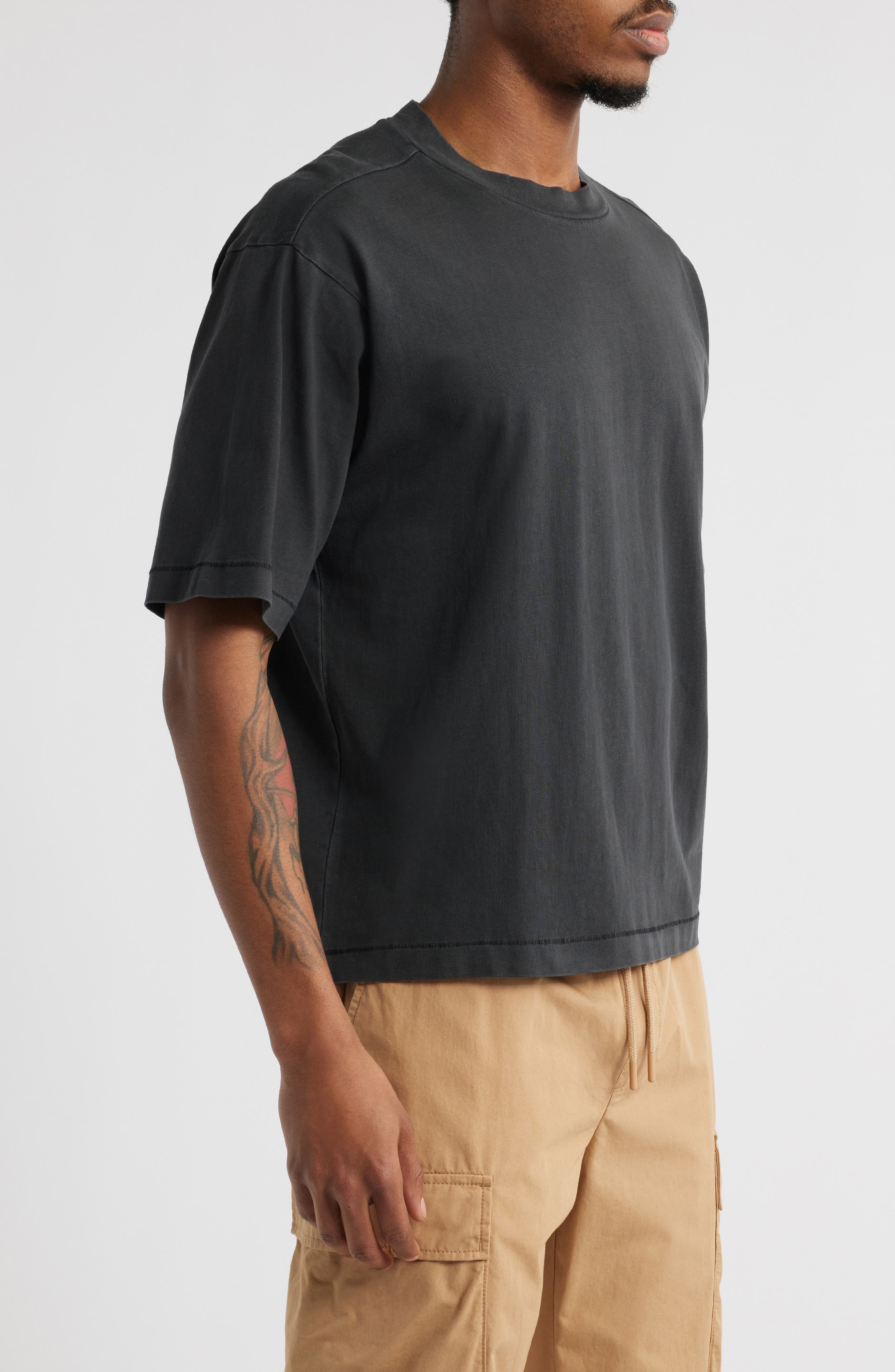 BP. Garment Dyed Boxy Crop T-Shirt | Nordstrom