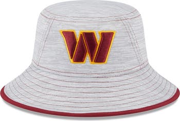 New Era Men's New Era Gray Washington Commanders Game Bucket Hat ...