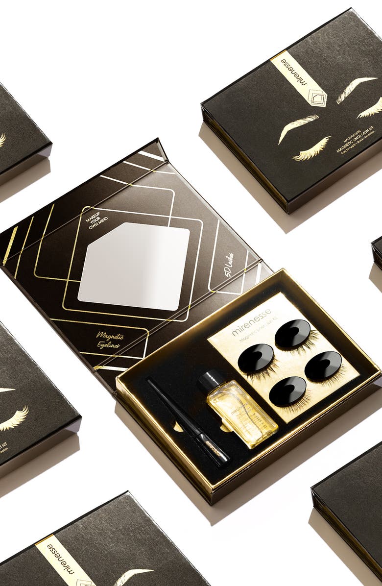 MIRENESSE Magnomatic Magnetic Eyeliner + 5d Lashes Day & Night Kit ...