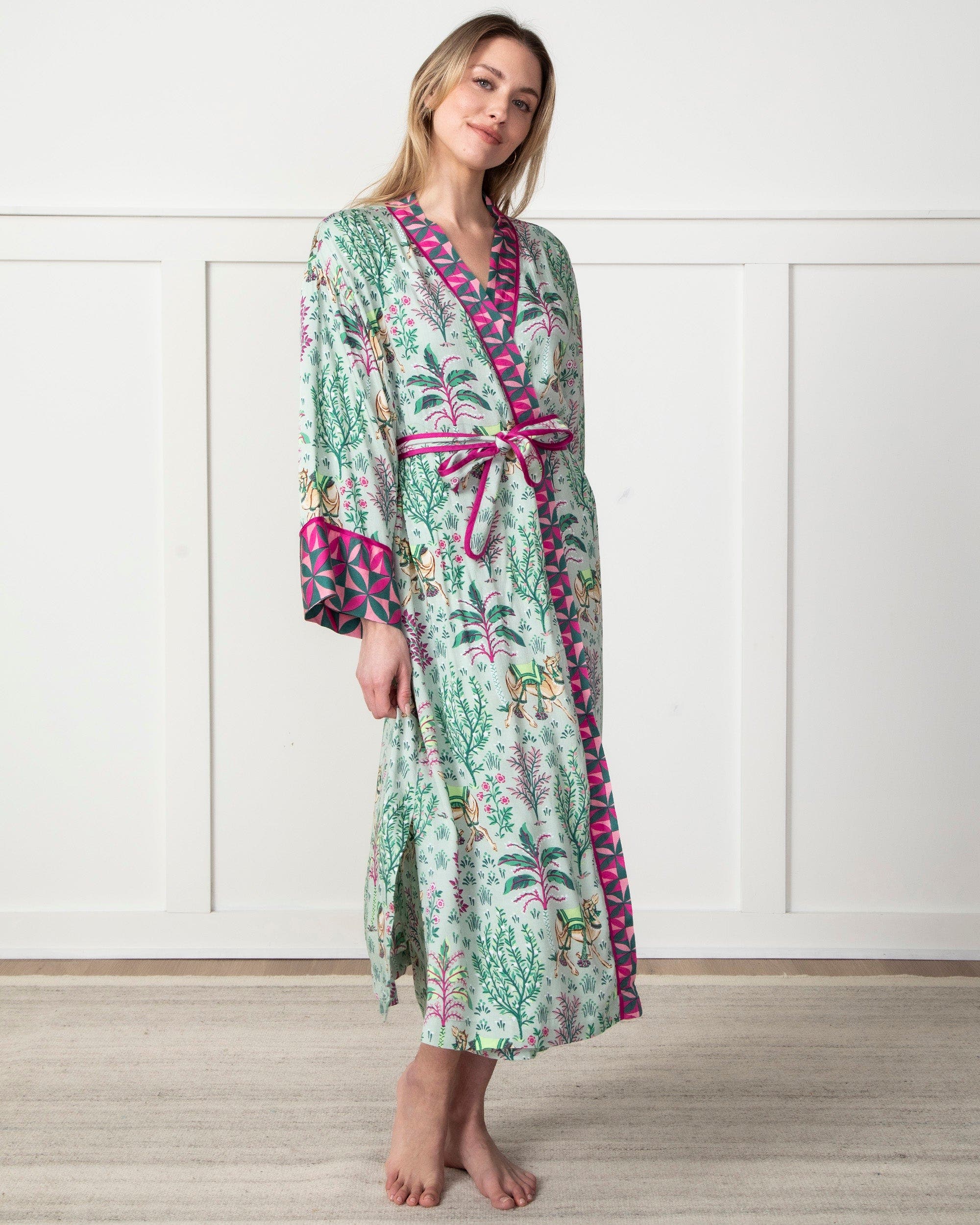 Printfresh Eco Satin Robe | Nordstrom