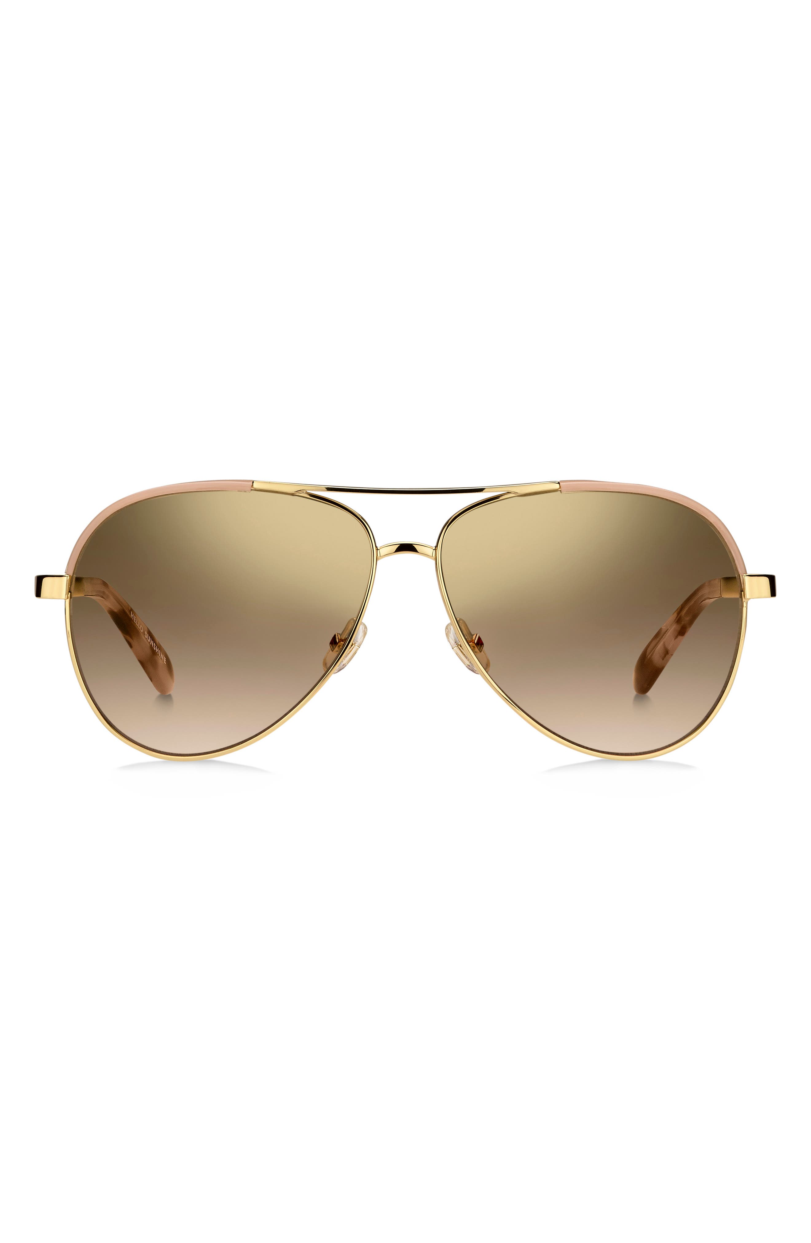 Kate Spade New York 59mm amarissa aviator sunglasses | Nordstromrack
