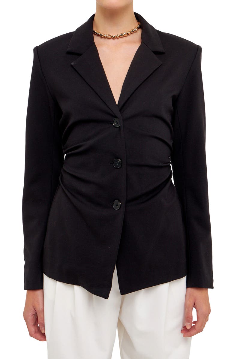 Grey Lab Ruched Blazer | Nordstromrack
