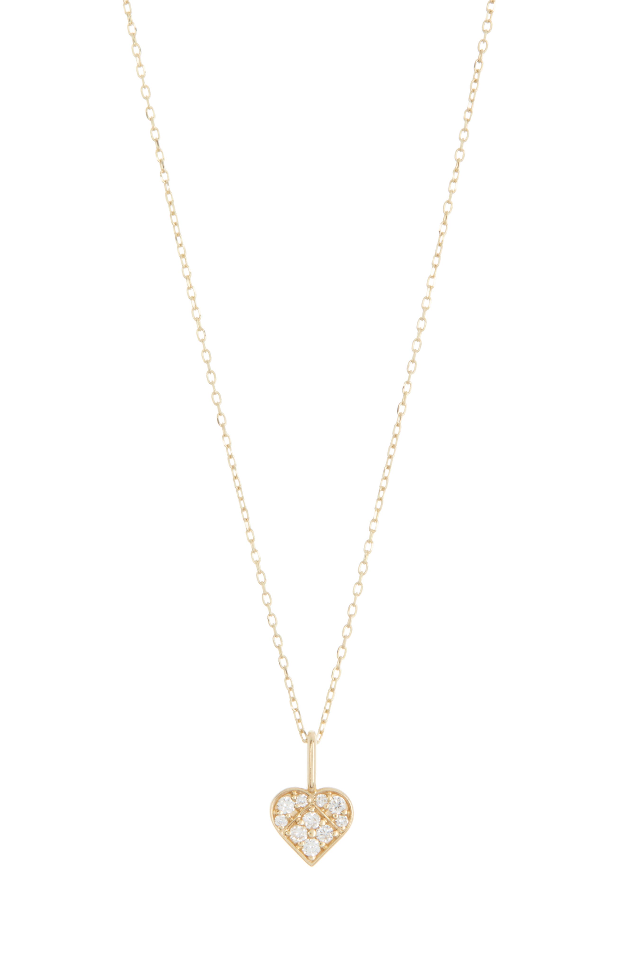 Bony Levy Icon Diamond Heart Pendant Necklace | Nordstromrack