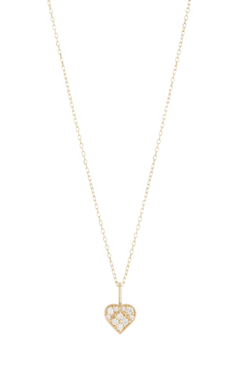 Bony Levy Icon Diamond Heart Pendant Necklace | Nordstromrack