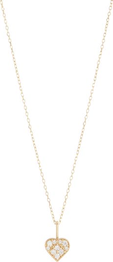 Bony Levy Icon Diamond Heart Pendant Necklace | Nordstromrack