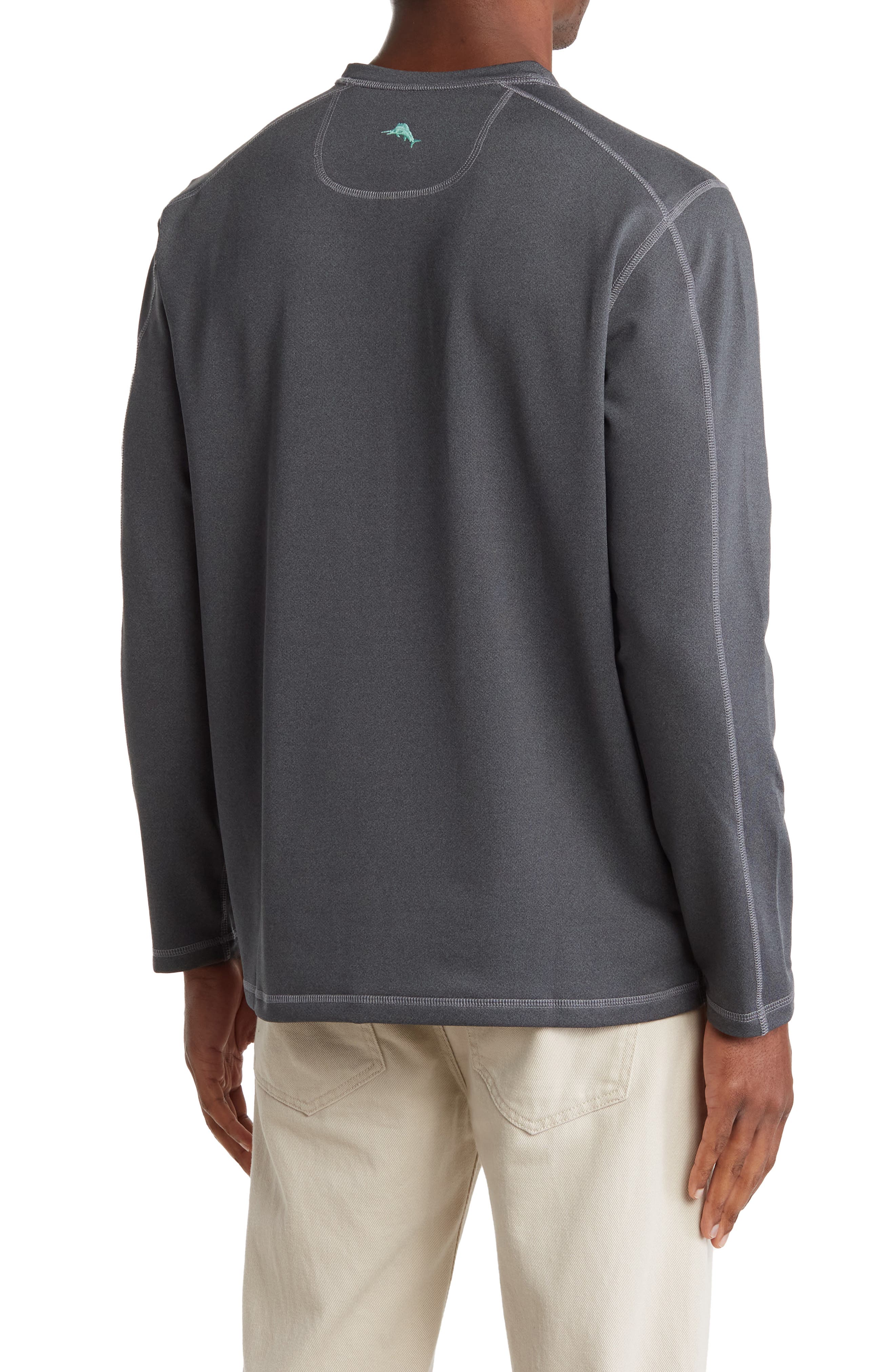 Tommy Bahama Paradise Street Long Sleeve Henley T-Shirt | Nordstromrack