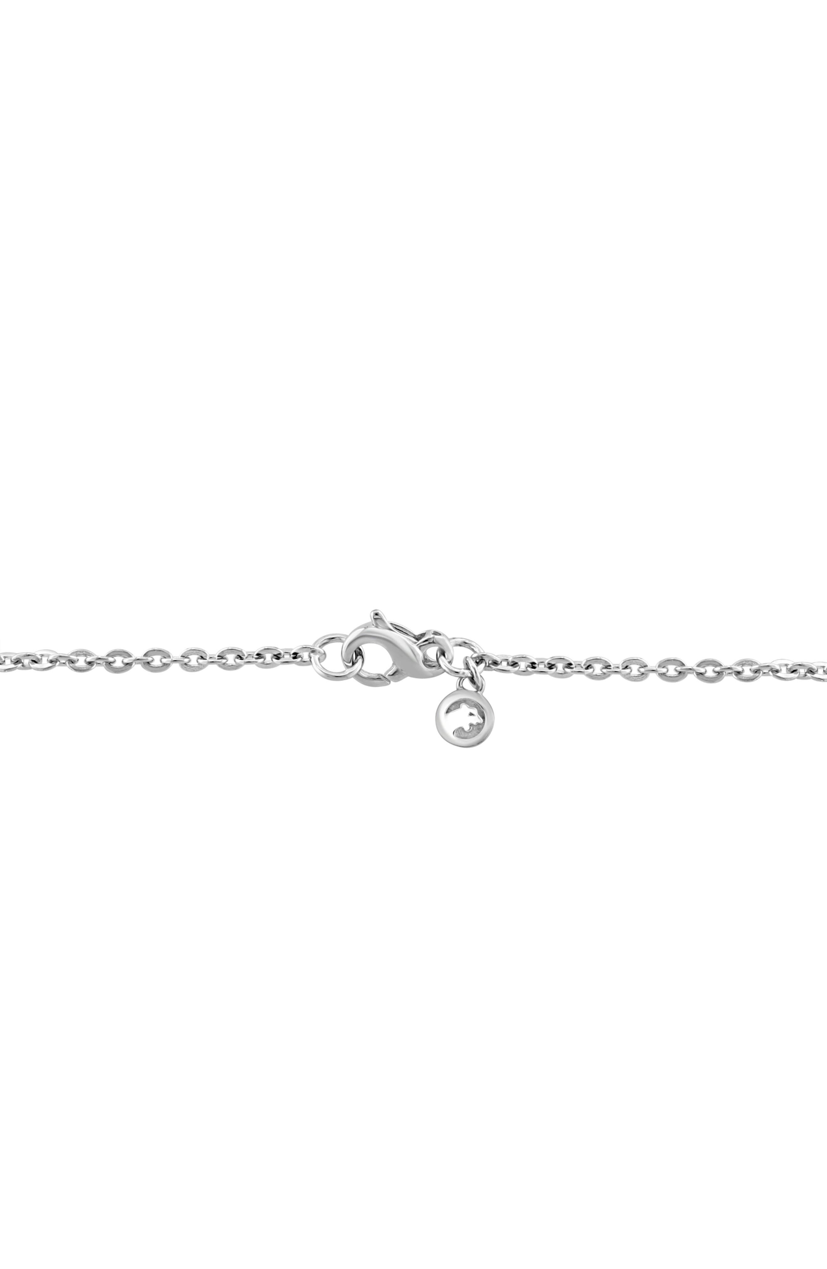 EFFY Sterling Silver Diamond Circle Pendant Necklace | Nordstromrack