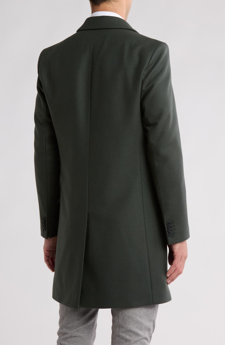 HUGO Migor Wool Blend Notched Collar Coat | Nordstromrack