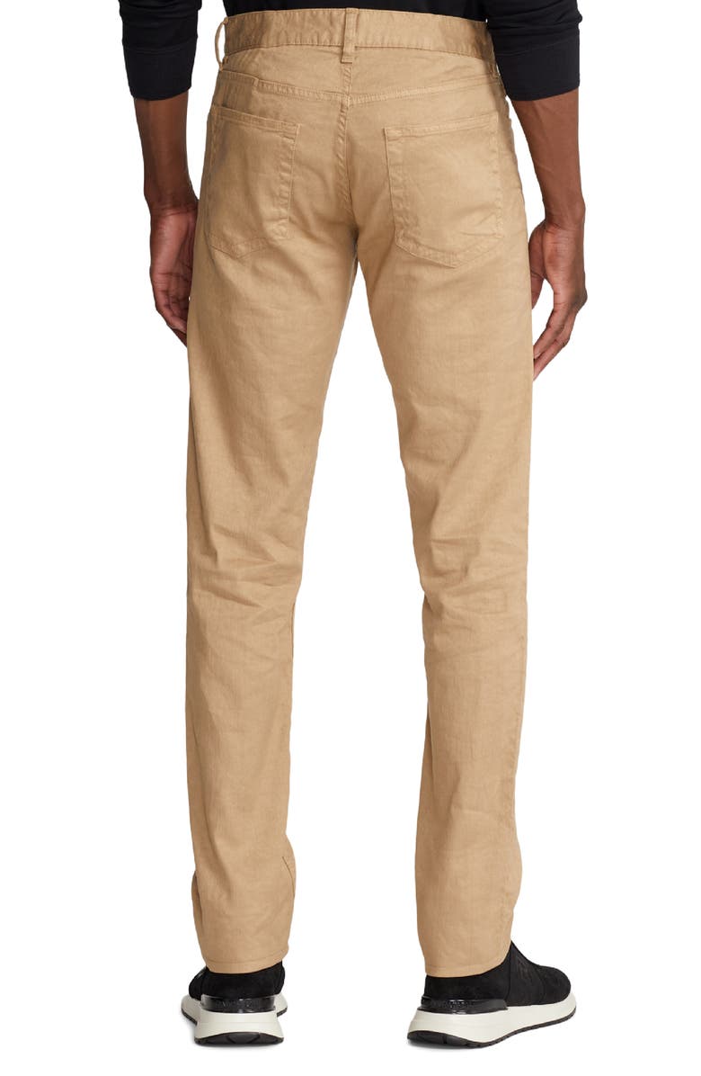 Ralph Lauren Purple Label Slim Fit Linen & Cotton Five-Pocket Pants ...