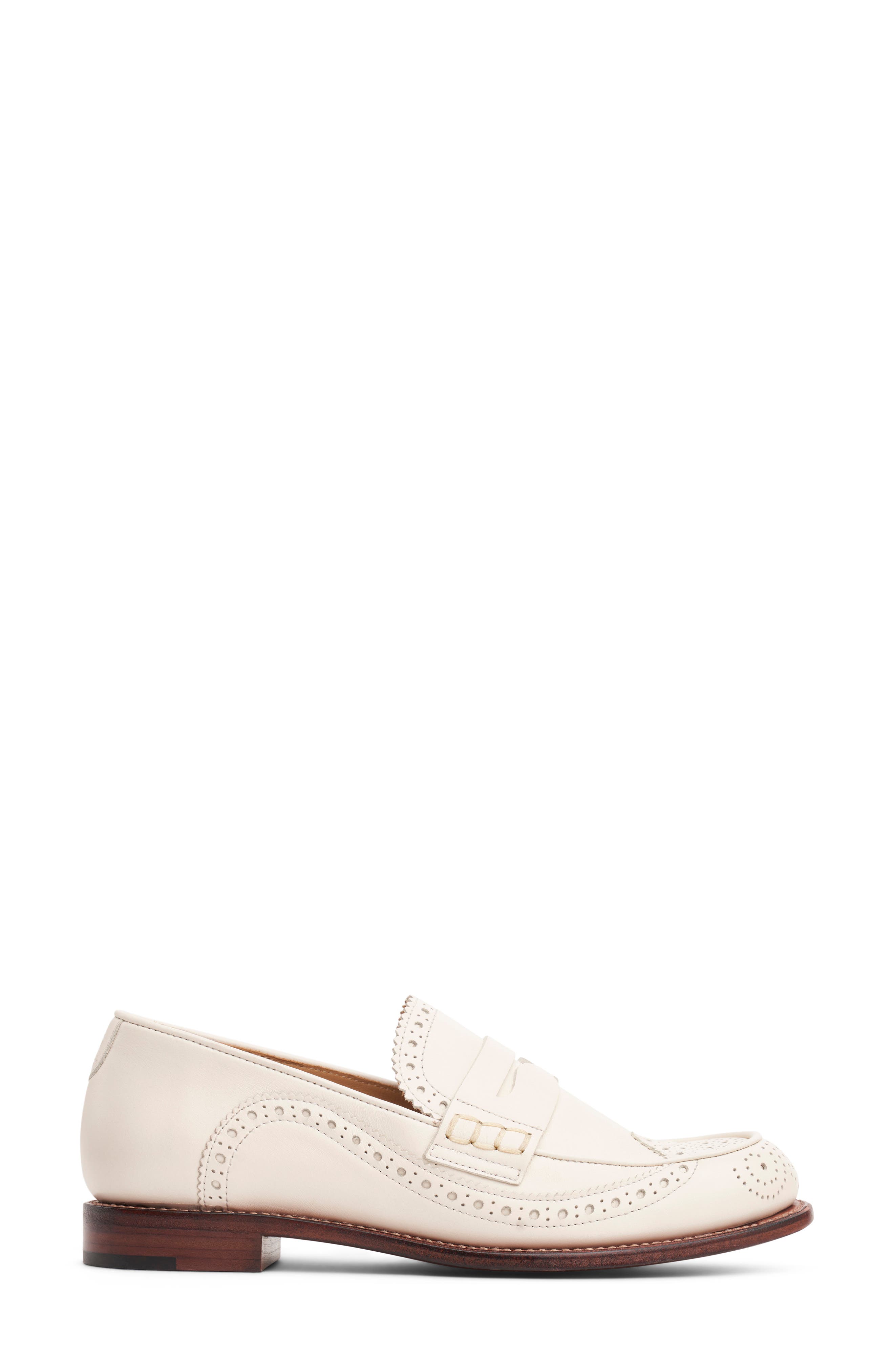 The Office of Angela Scott Wingtip Penny Loafer (Women) | Nordstrom