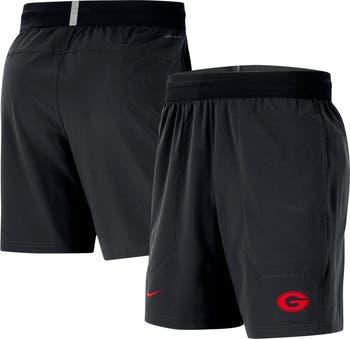 Nike Men's Nike Black Georgia Bulldogs Player Performance Shorts ...