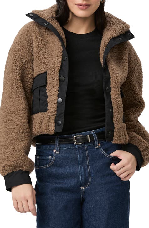 Brown Shearling & Faux Shearling | Nordstrom