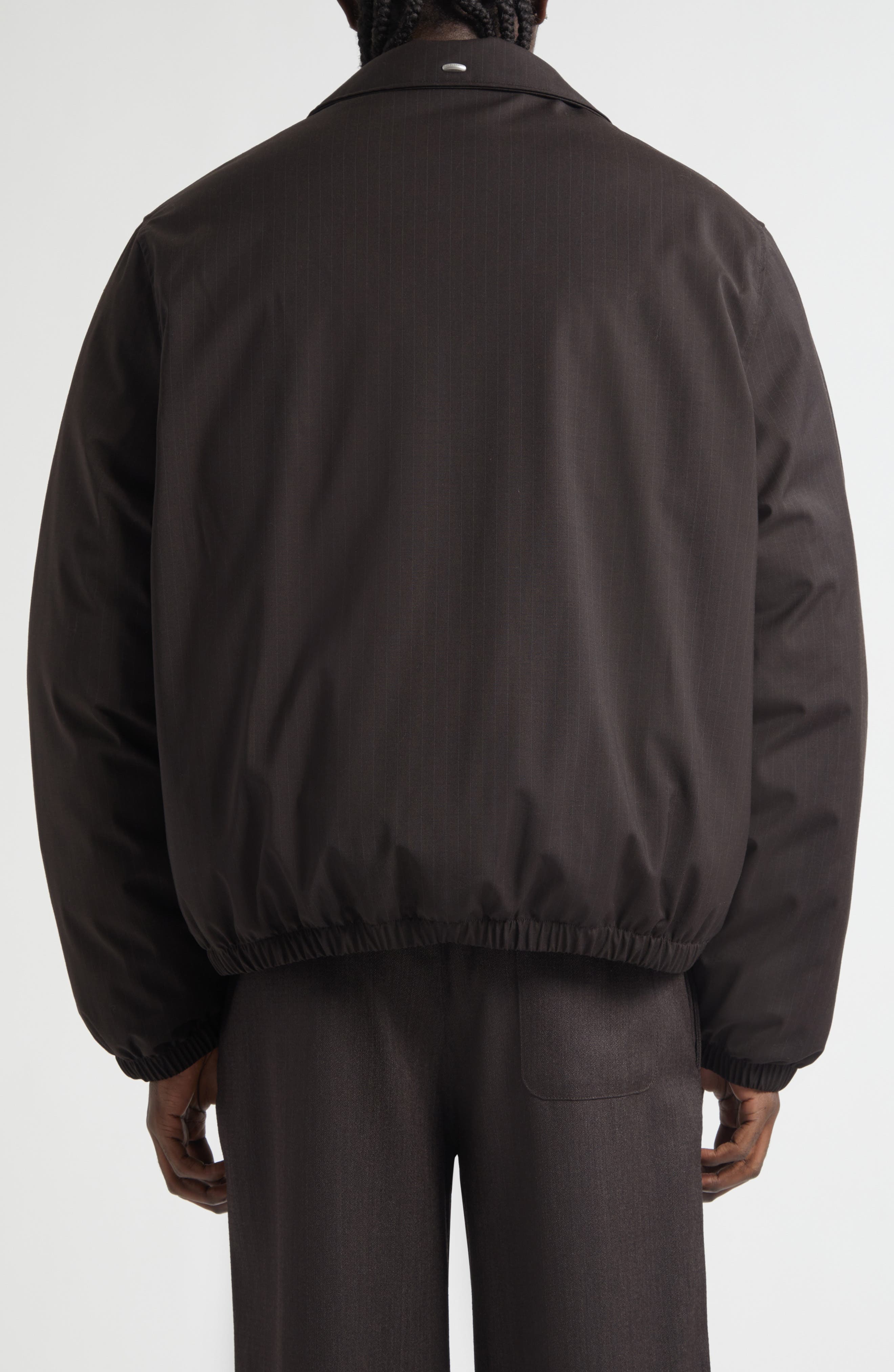 OUR LEGACY Avenue Puffa Churchill Stripe Water Repellent Down Puffer ...