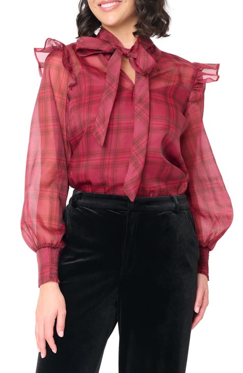 Women's Plaid Tops | Nordstrom