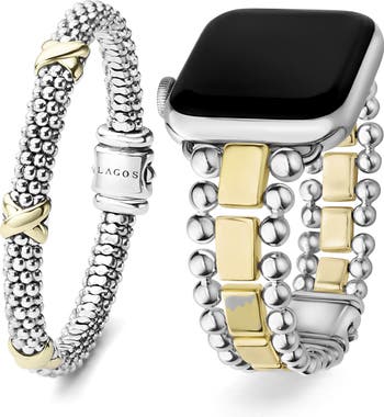 LAGOS Caviar Apple Watch® Band & Station Bracelet Set | Nordstrom