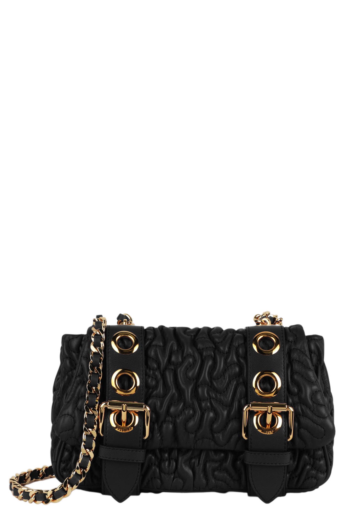Moschino Grommet Belt Crossbody Bag | Nordstromrack