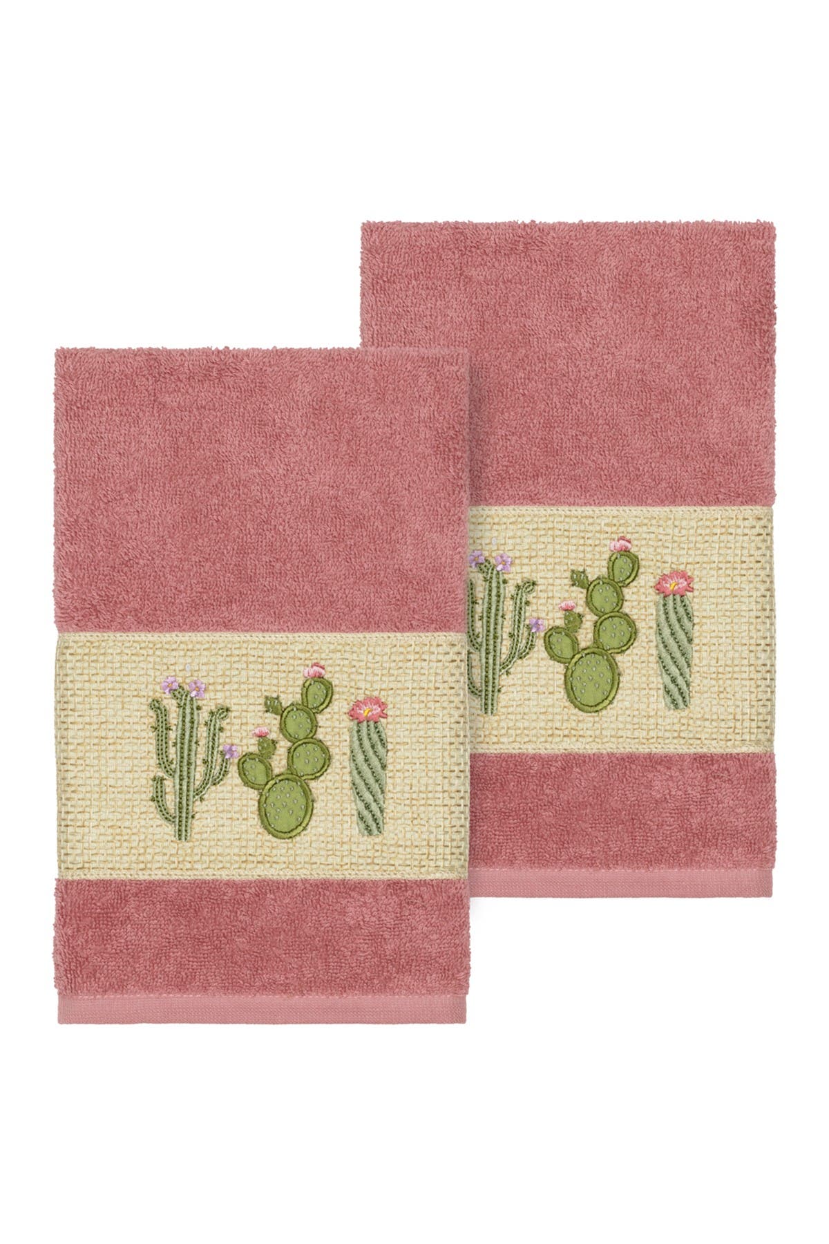 Tea Rose Mila Embellished Hand Towel - Set of 2 | Nordstromrack